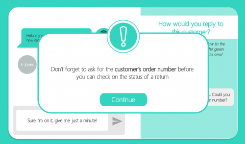 Customer Service Simulator | Jessica Oberto - Learning Experience Designer